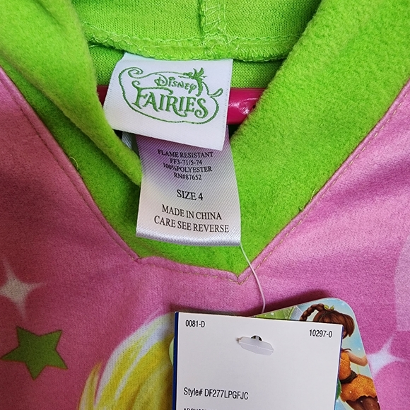 Disney | Pajamas | Tinkerbell Hooded Nightgown | Poshmark